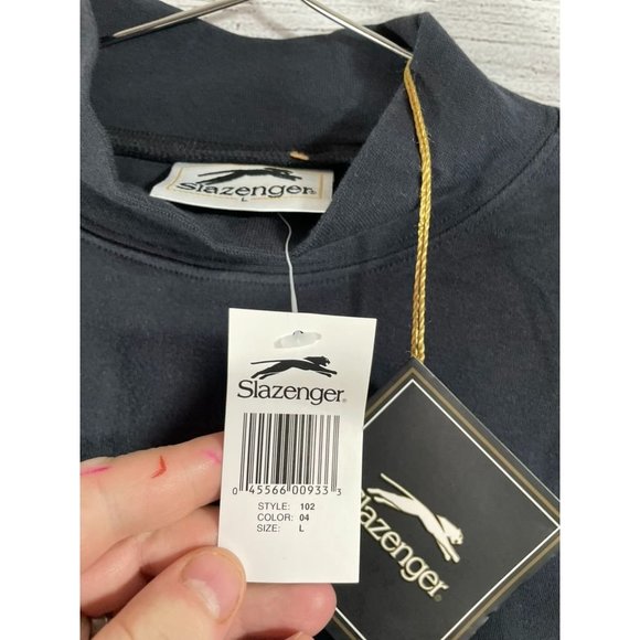 Slazenger | Shirts | Pilsner Urquell Slazenger Mens Black Logo Mock ...